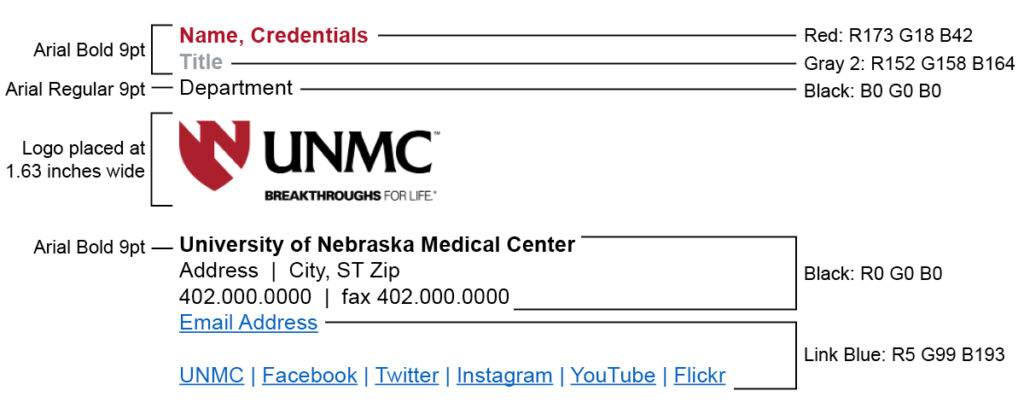 UNMC Brand Wise | Templates